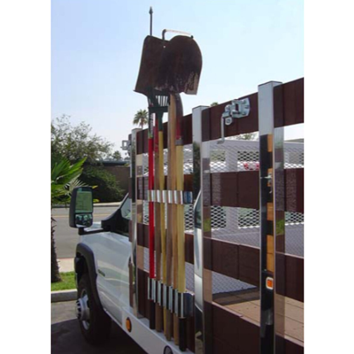 Bishco Truck Tool Rack Stake Bed Mount 2pc | SiteOne US