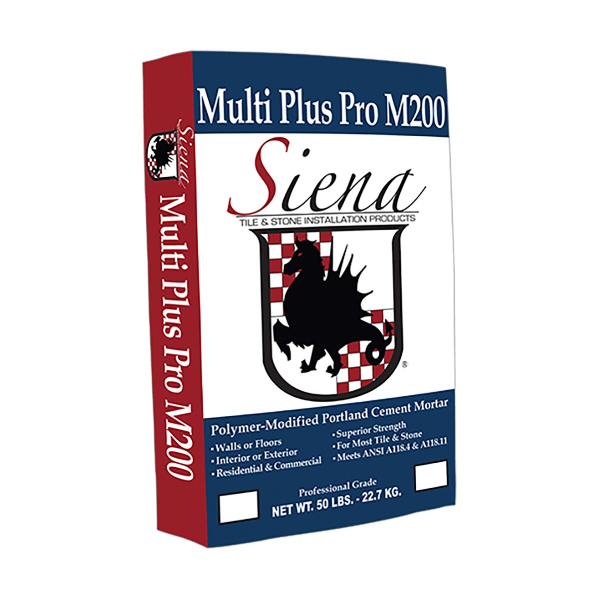 Omega Products Siena Multi Purpose M200 Polymer-Modified Mortar Gray 50 ...