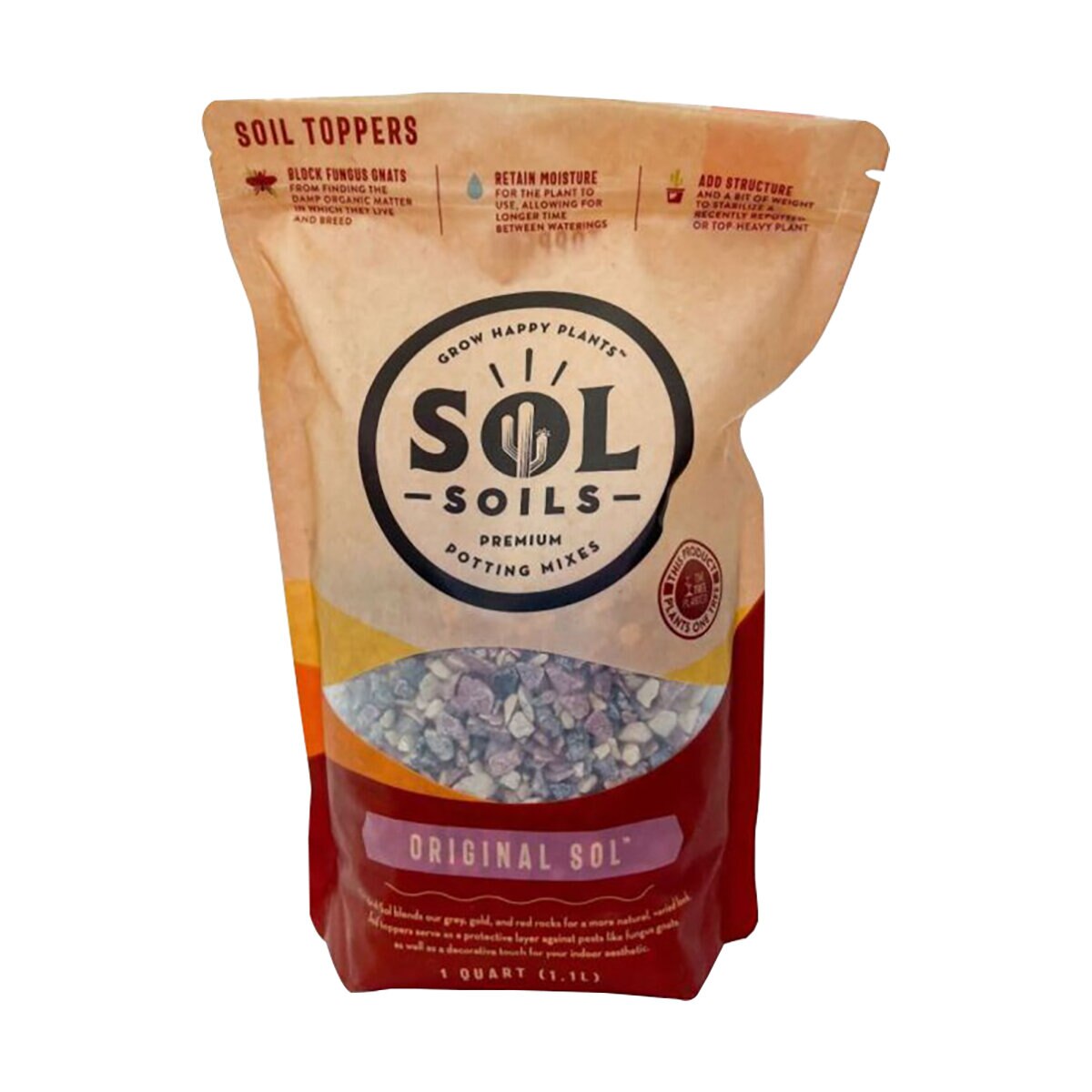 Bagged Original Sol - Topper Mixed Colors 2 qt | SiteOne US