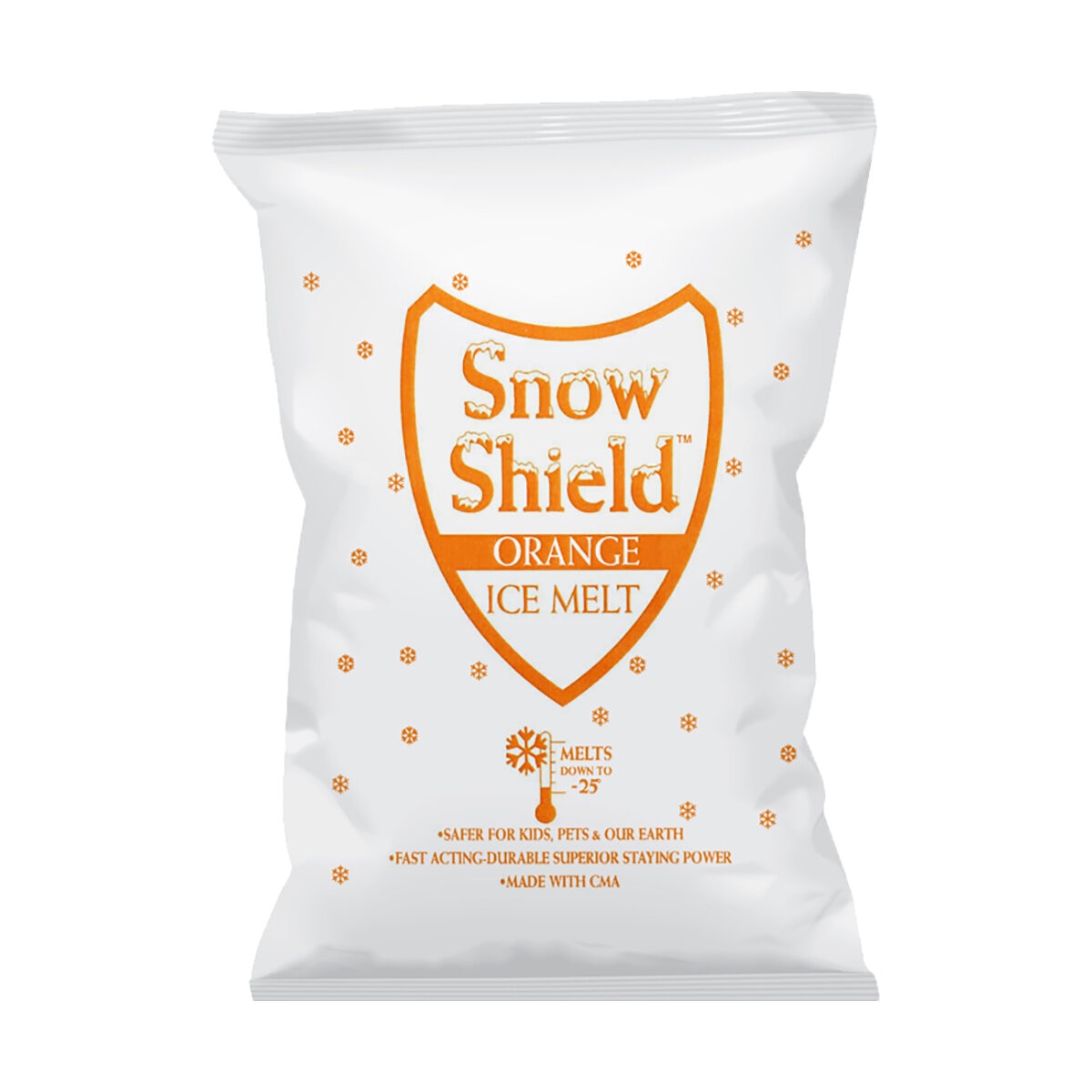 Chemical Equipment Labs Snow Shield Granular Ice Melt Orange 50 lb. Bag ...