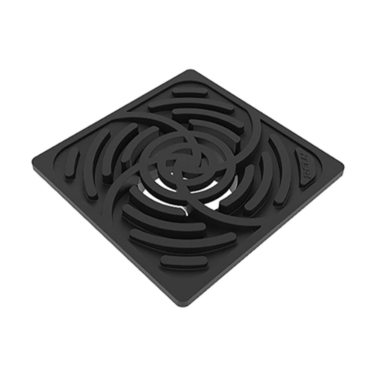 RELN 6 in. Square Black Grate | SiteOne US