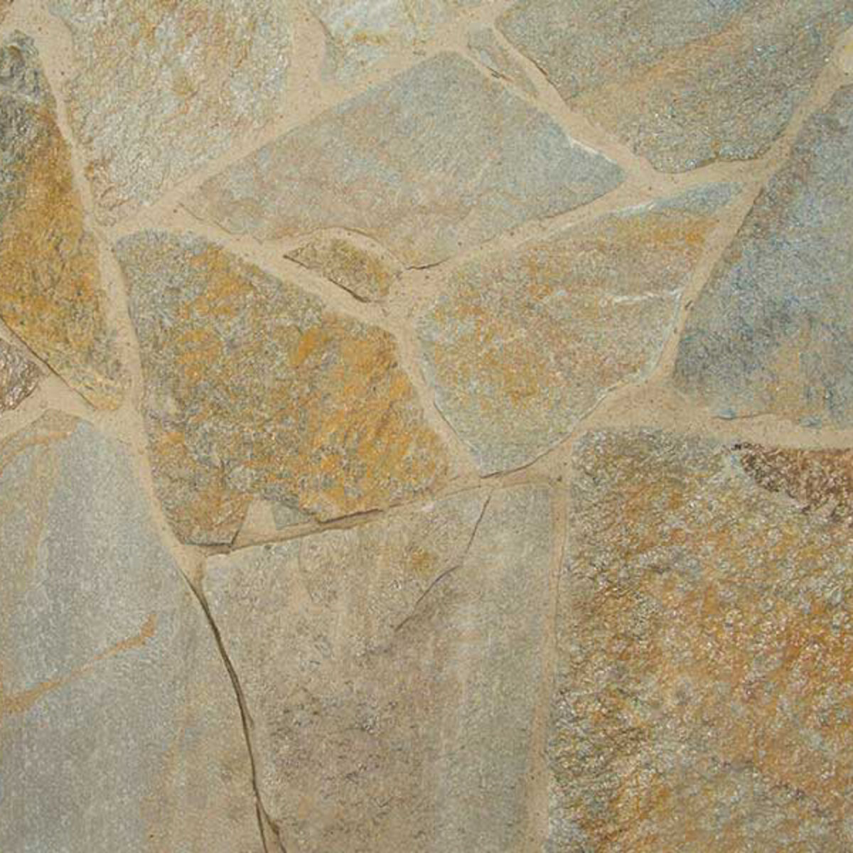 Flagstone Idaho Sunset Gold Quartzite Patio/Steppers 1 - 1 1/2 in | SiteOne