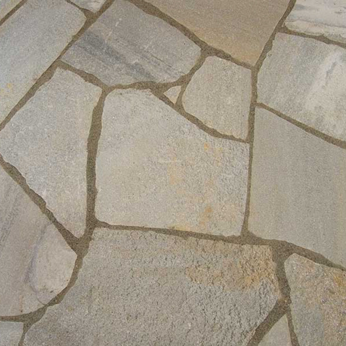 Flagstone Idaho Sunset Gold Quartzite Patio/Steppers 1 - 1 1/2 in ...
