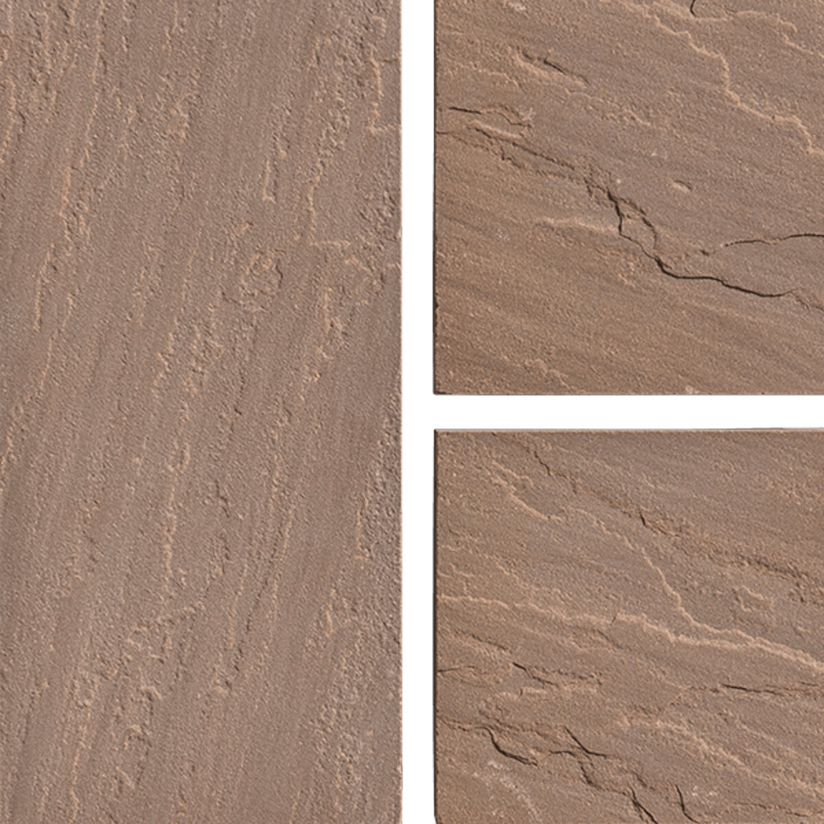 Dimensional Autumn Brown Sandstone Hand Cut 7/8 in. x 12 in. x 12 in ...