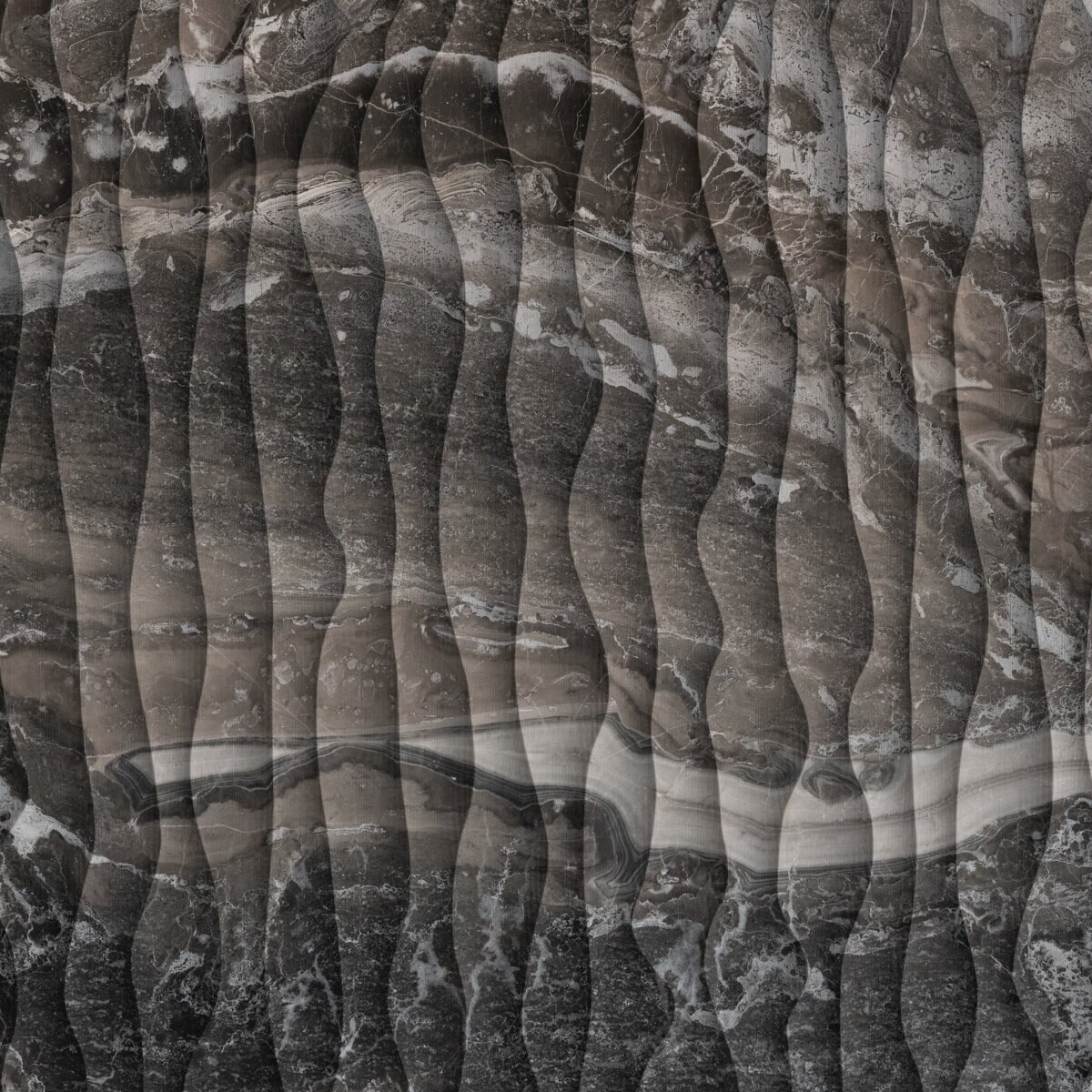 Cladding Silver Fantasy Marble Rain Finish 2 cm x 24 in. x 24 in ...