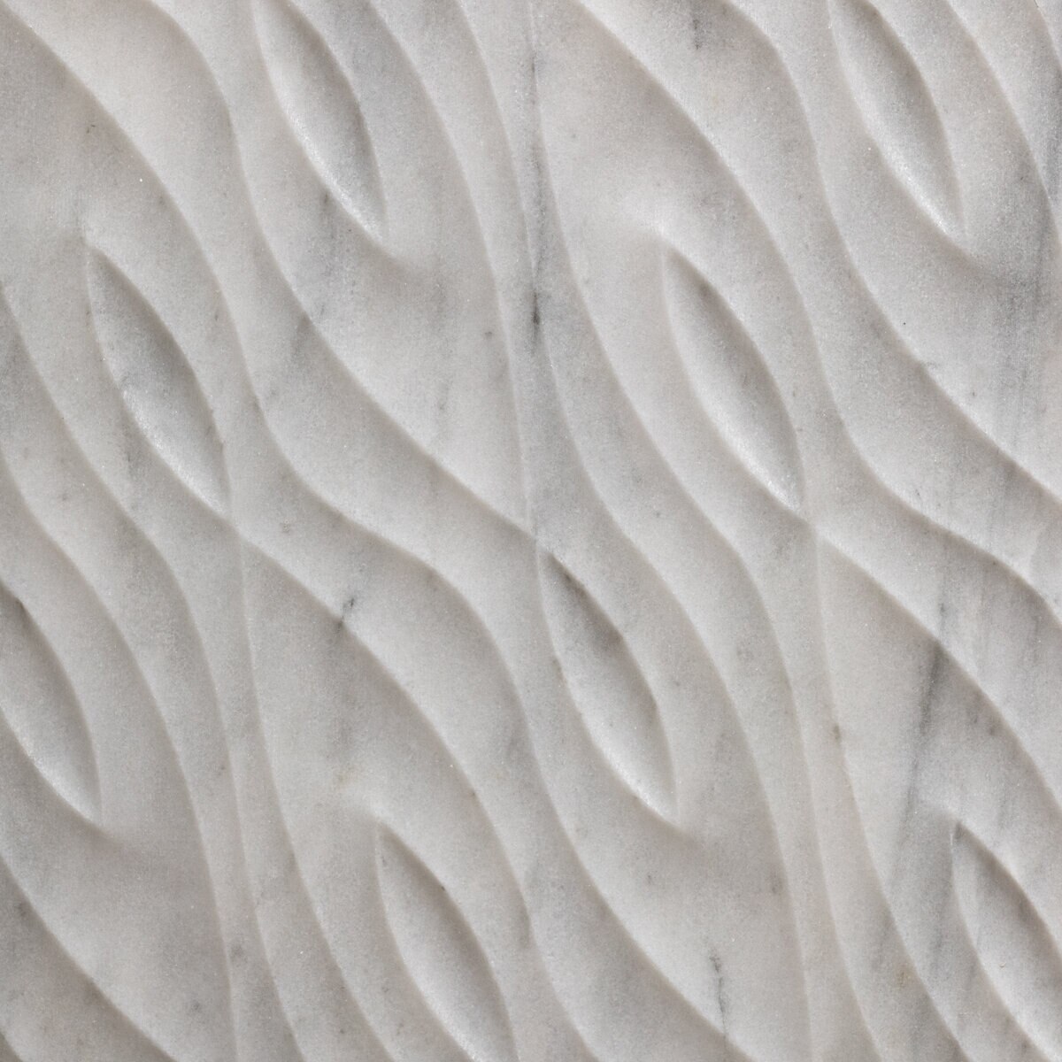 Cladding Mugla White Marble Wavien Finish 2 cm x 24 in. x 24 in ...