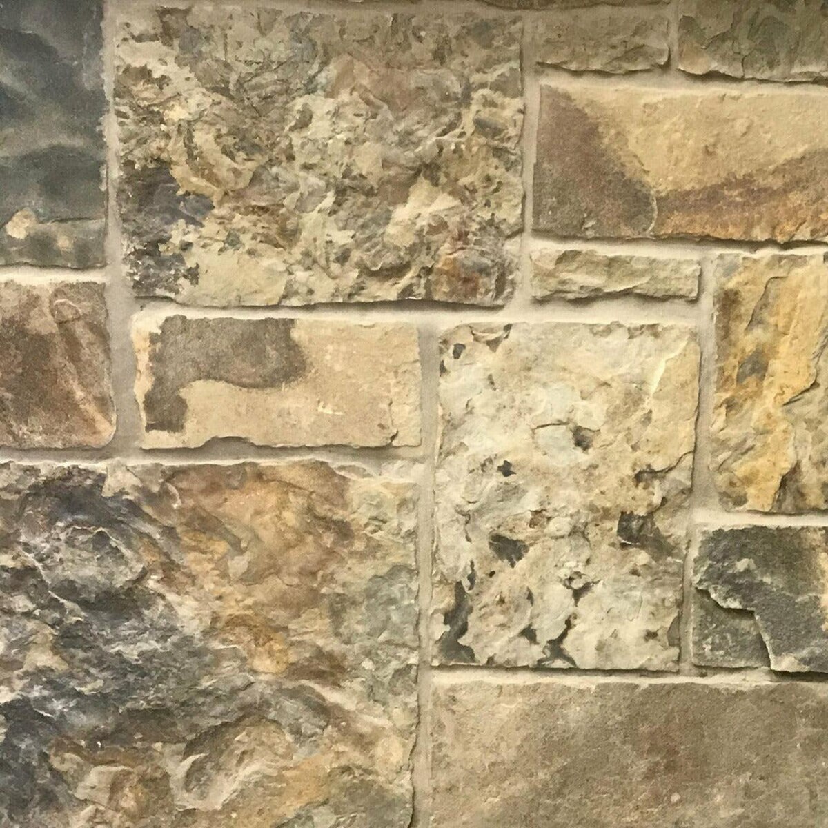 Building Stone Arkansas Brown Sandstone (4 in. Chopped) 4 in. Thick ...