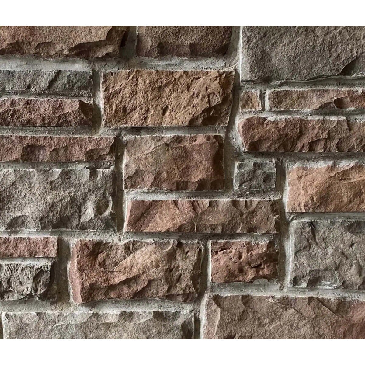Foster Rock Veneer Ledgestone VA Blend flats big box (100 sq. ft./box ...