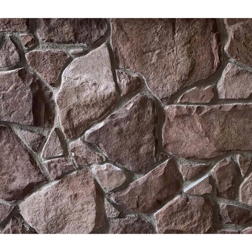 Foster Rock Veneer Mosaic Weatherface flats handi-pak ( 10 sq. ft./box ...
