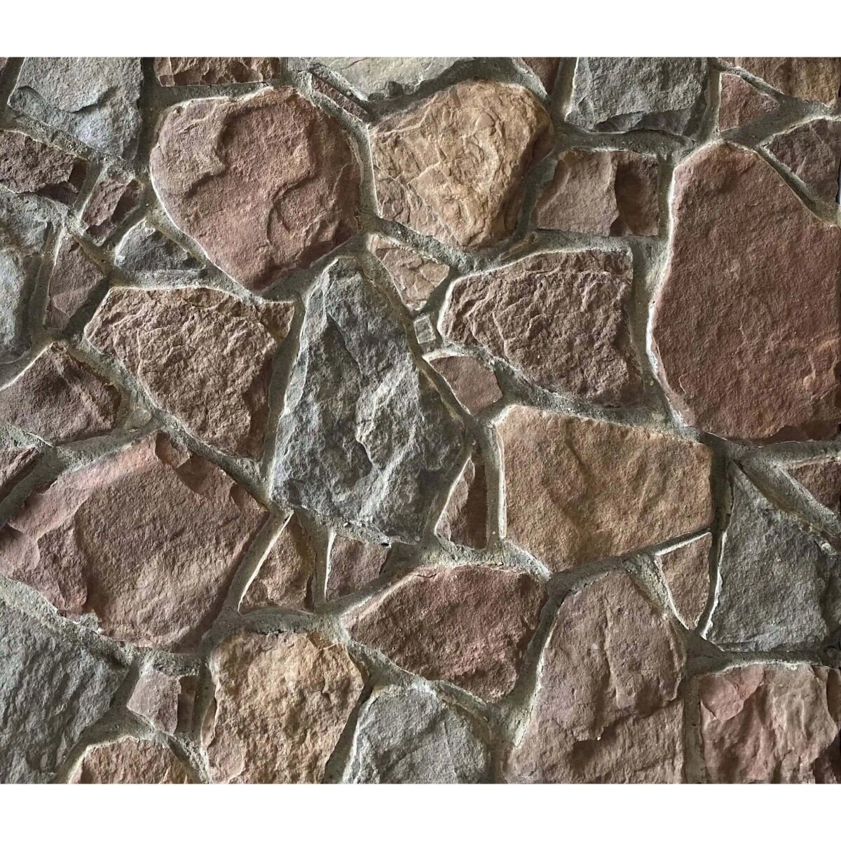 Foster Rock Veneer Mosaic VA Blend flats handi-pak ( 10 sq. ft./box ...