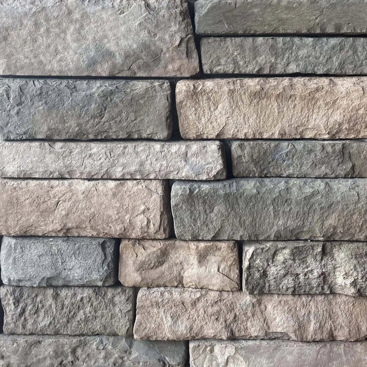 Foster Rock Veneer Classic Ledgestone Canyon Creek flats big box (100 ...