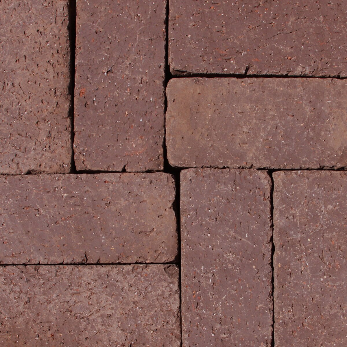 Pacific Clay Primero Paver Tumbled Chocolate 3-3/4 in. x 2-1/4 in. x 8 ...