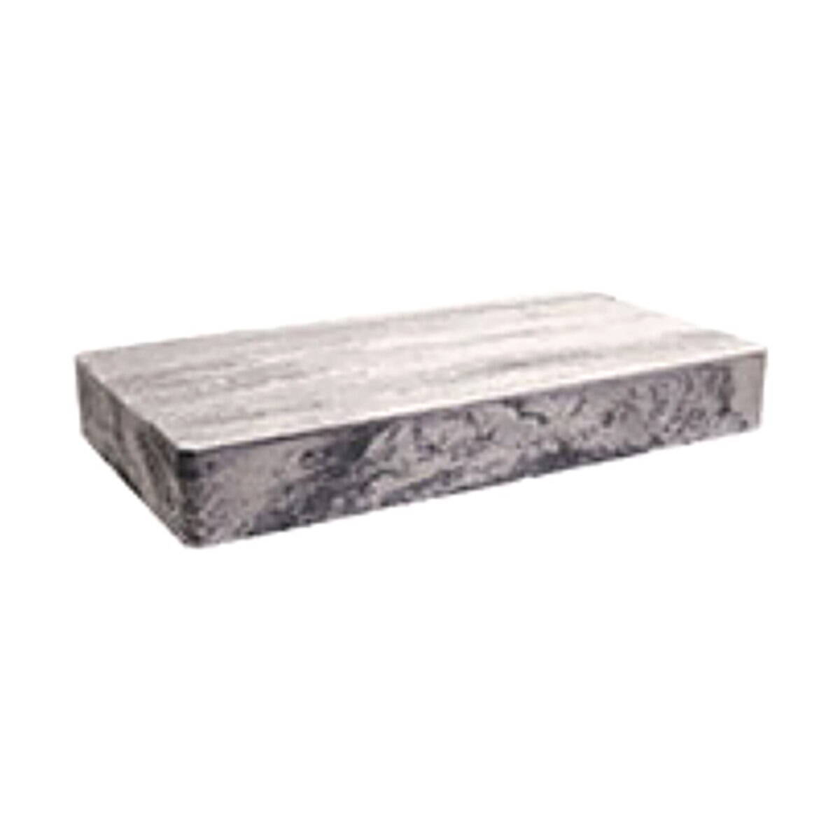 Oberfields Lenza Smooth Wall Block Cap Granite 2-1/2 in. x 18-1/2 in ...