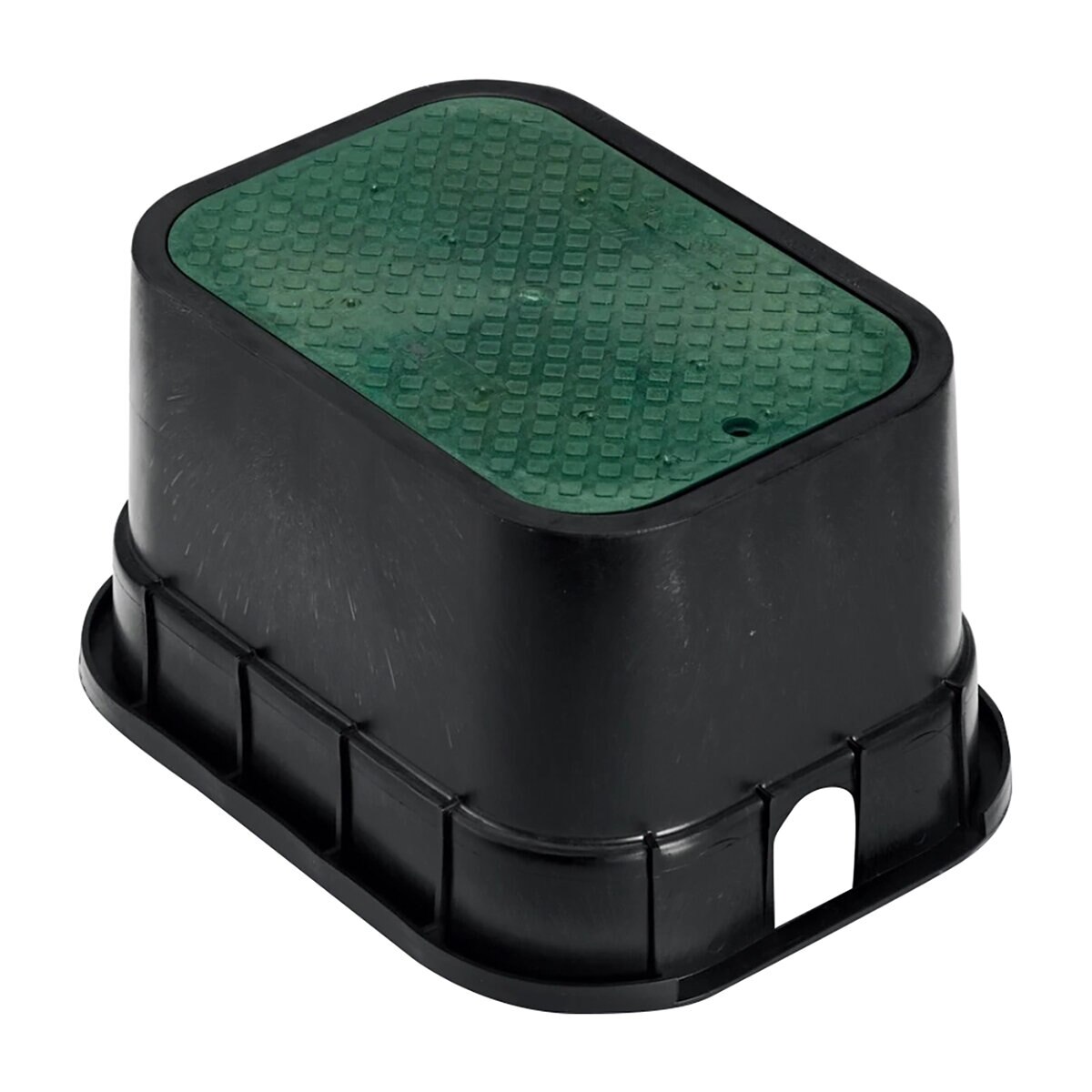 Oldcastle Valve Box Black, Green Plastic 20 in. 14 in. 6 in. Rectangle ...