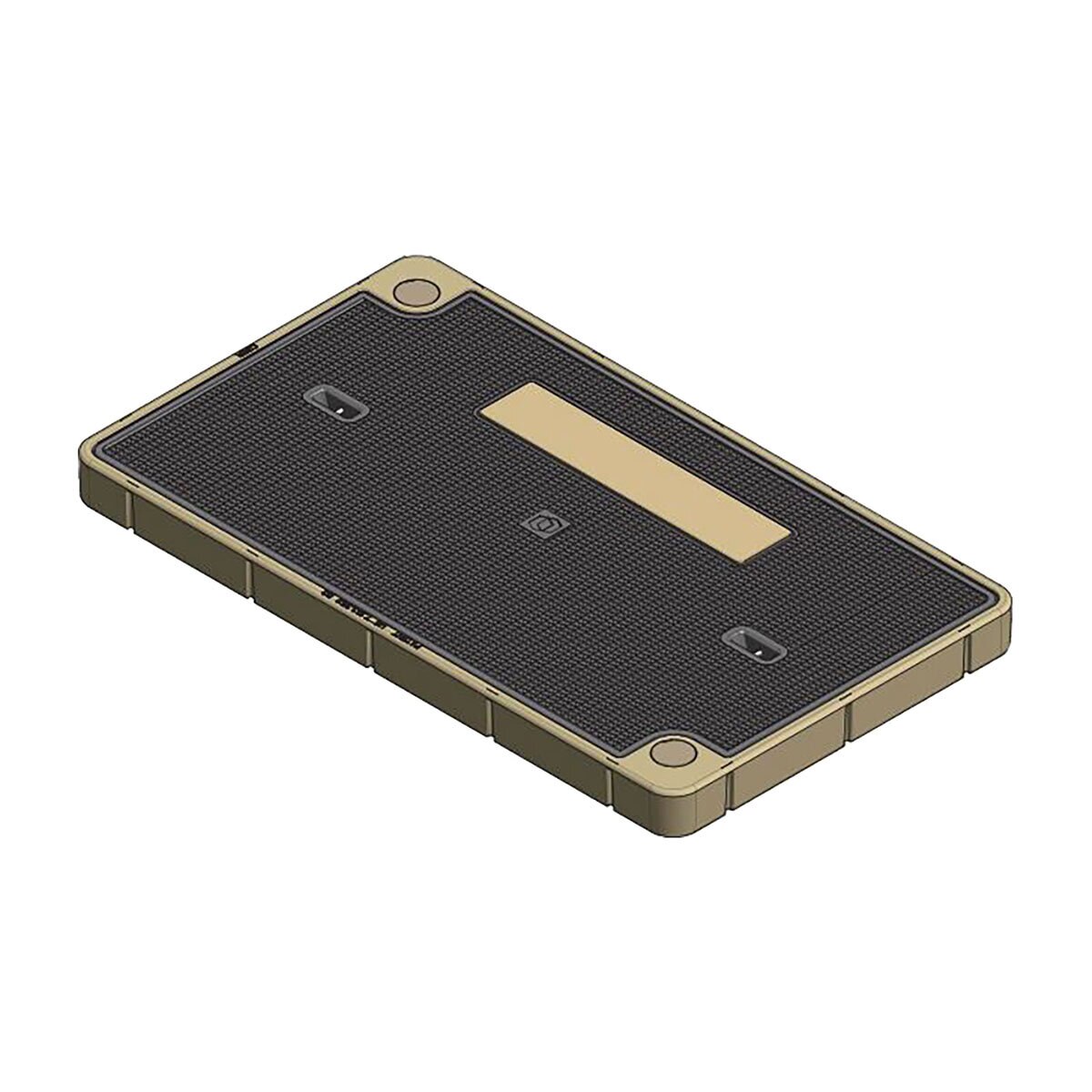 Oldcastle Christy R Series Valve Box Lid Composite w/o Bolts Lid Only ...