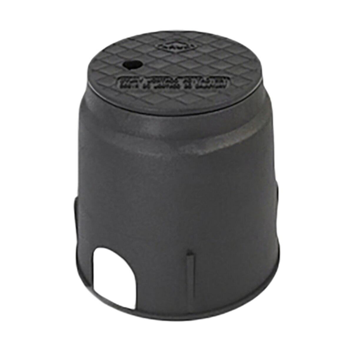 Carson Econo TrussT Round Valve Box w/ Twist Cover Black ICV 6 in ...
