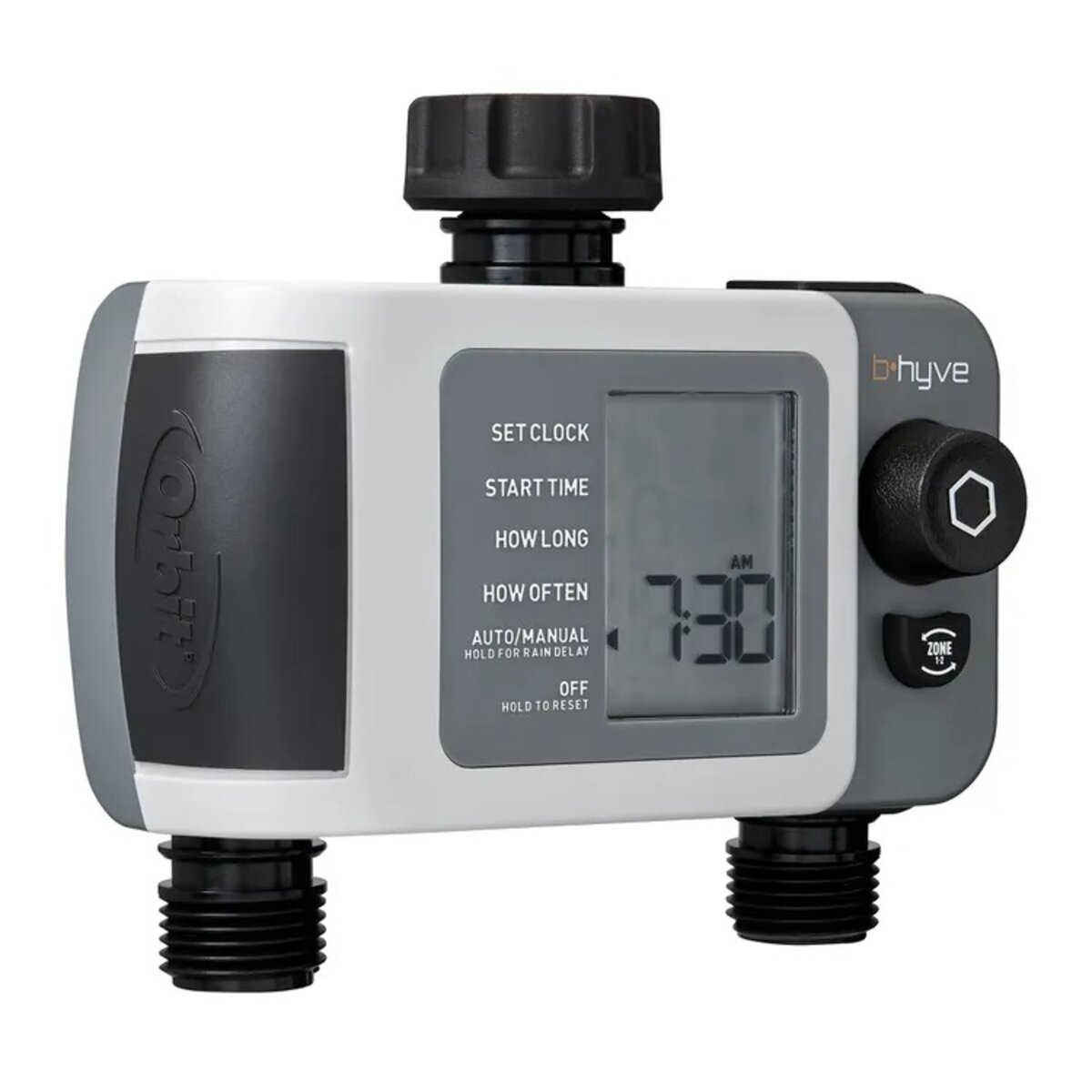 Orbit Hydro-Rain B-hyve XD Bluetooth 2-Outlet Hose Fauc | SiteOne