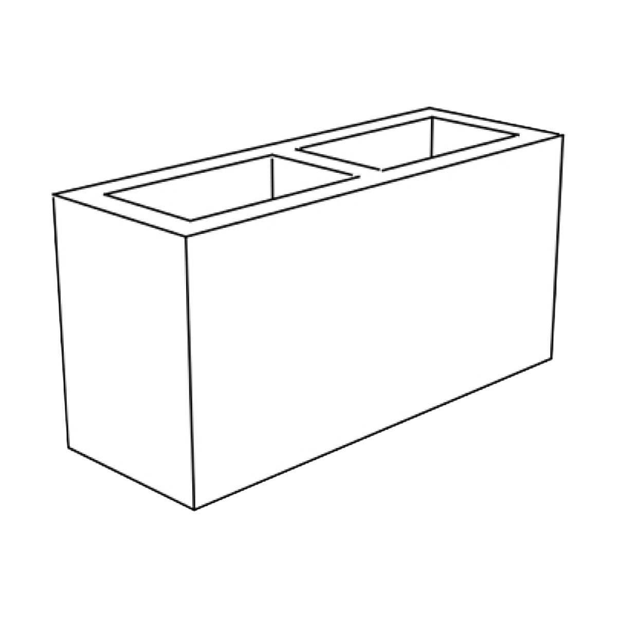 Orco Block 8 in. x 8 in. x 16 in. Medium Weight Split Face S2S1E OE Tan ...