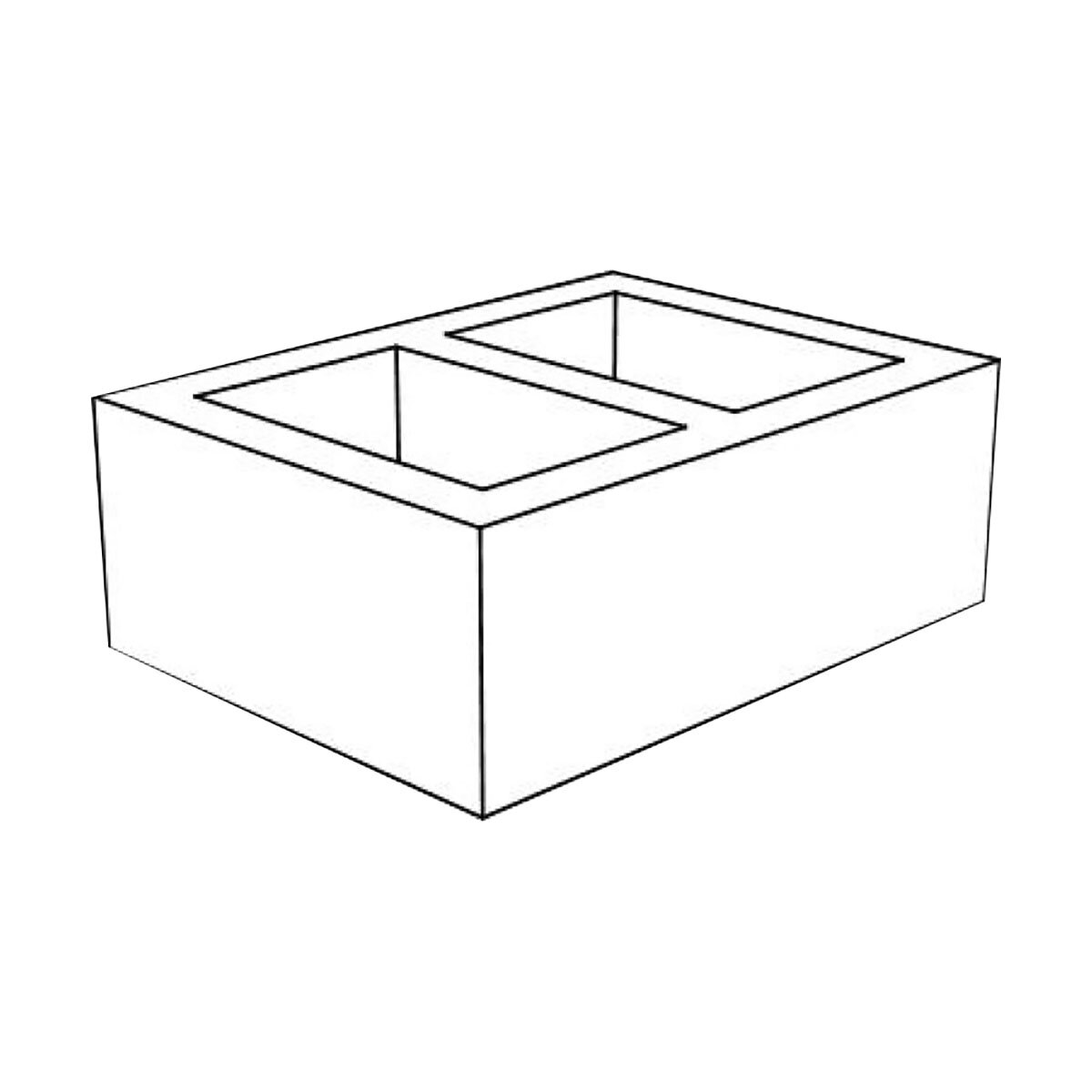 Orco Block 12 in. x 6 in. x 16 in. Slump STD La Paz (72 pc./pallet ...