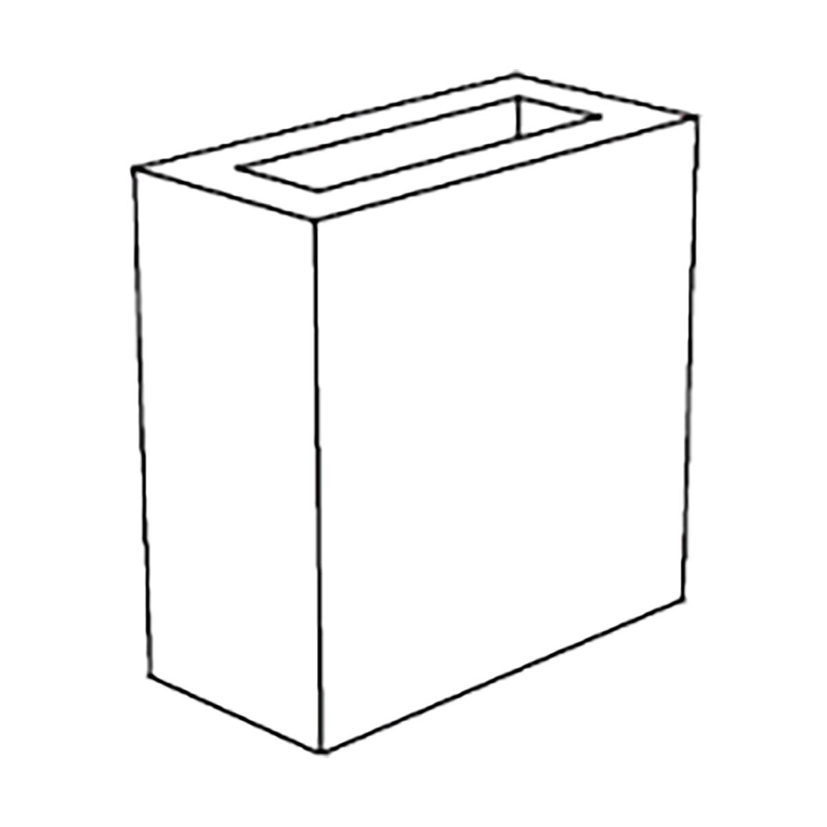 Orco Block 4 in. x 8 in. x 8 in. Normal Weight Half Block Gray (288 pc ...