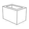 Orco Block 12 in. x 8 in. x 8 in. Medium Weight Split Face U-Lintel S1S ...