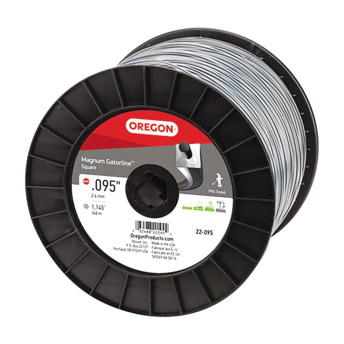 Magnum Gatorline Square Trimmer Line 0.095 in. 5 lb. Spool | SiteOne US