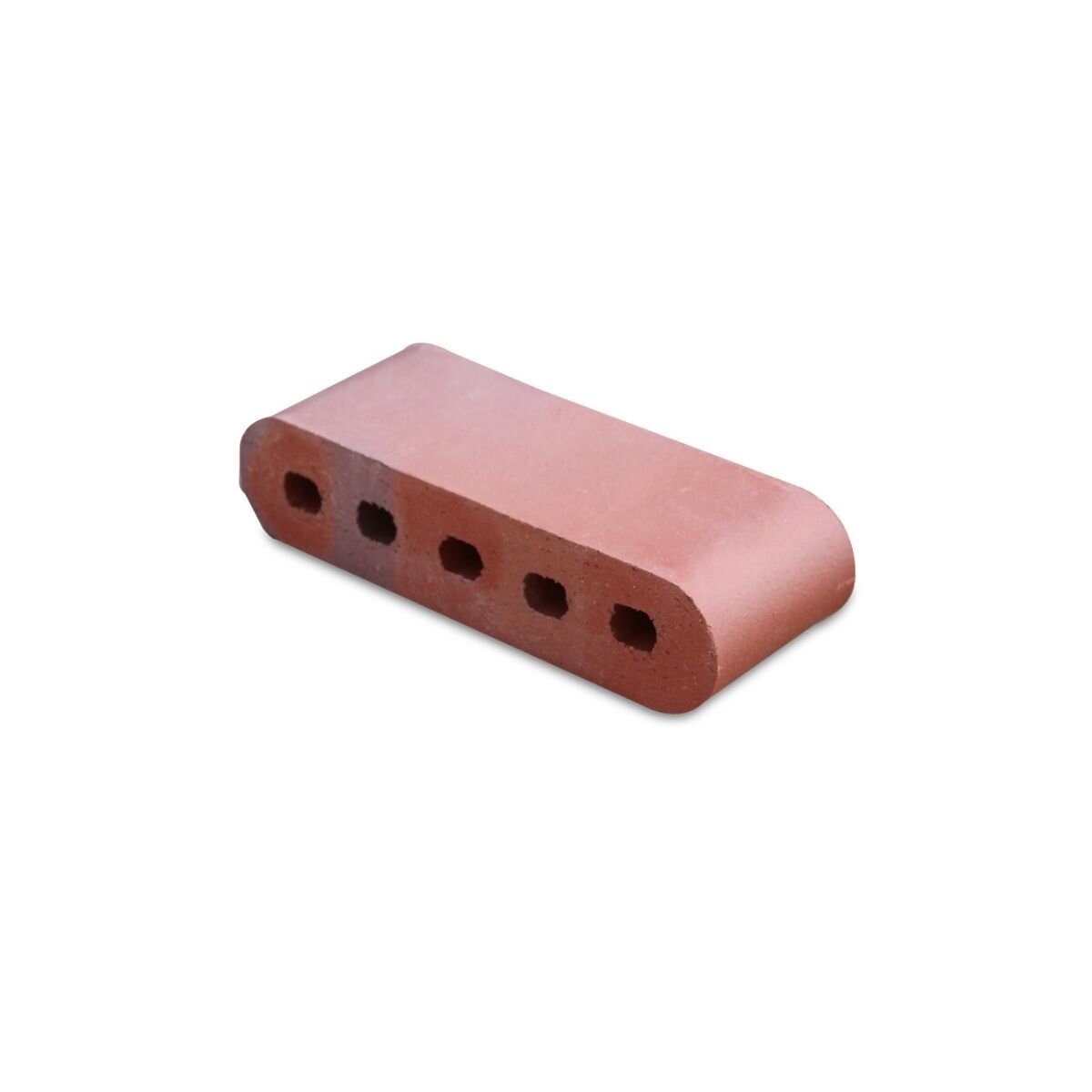 Pacific Clay 9 in. Double Bullnose Cored Red Flashed 3-1/2 in. x 2-3/16 ...