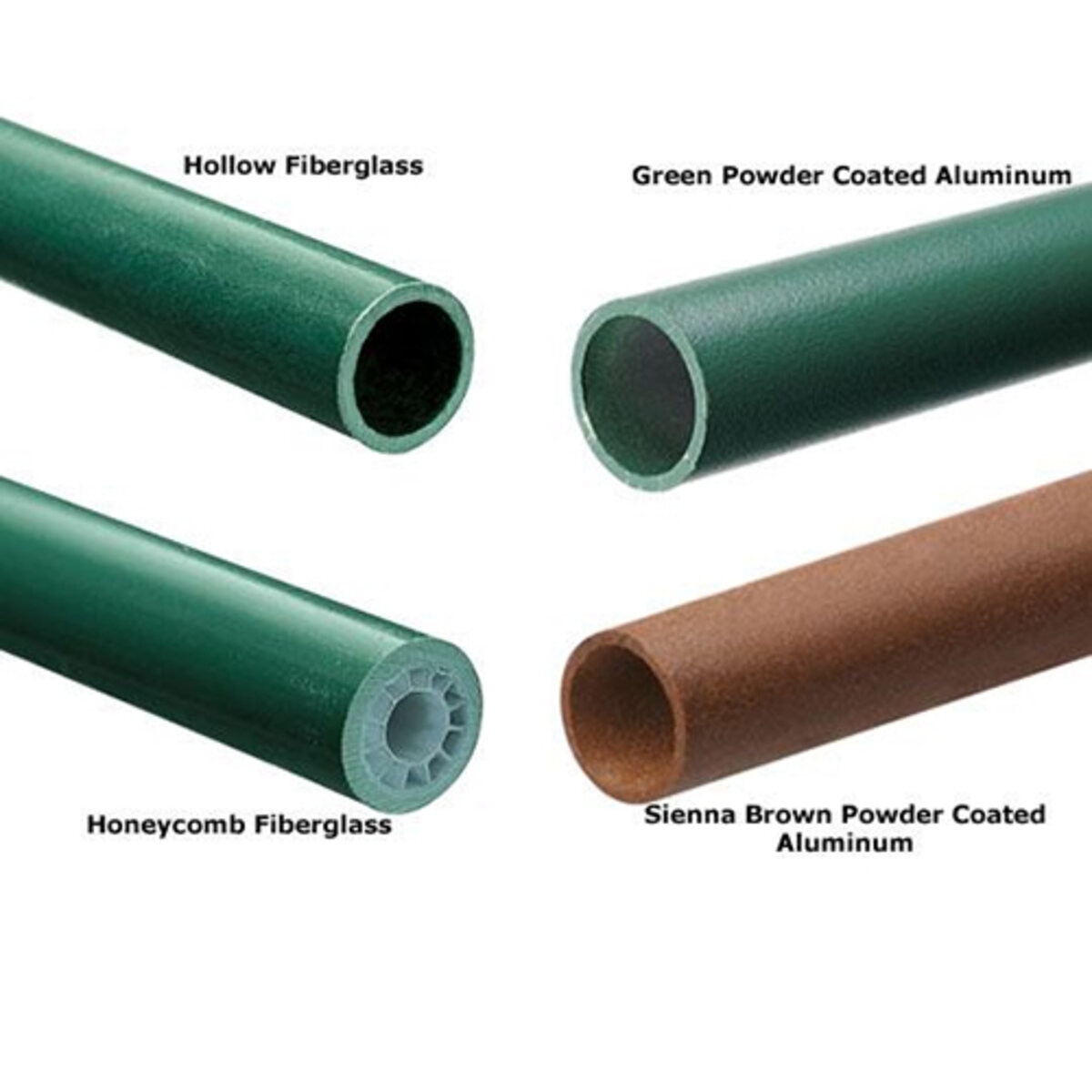 Bunker Rake Handle 54 in. Green Honeycomb Handle | SiteOne US