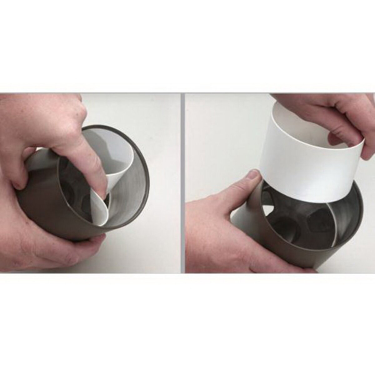 Putting Cup Replacement Sleeves Plastic Bright White Case of 18 ...