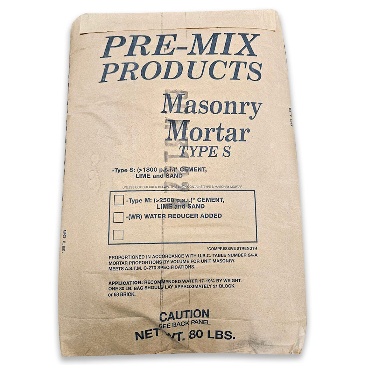 Paragon Type S Mortar Gray 80 lb | SiteOne US