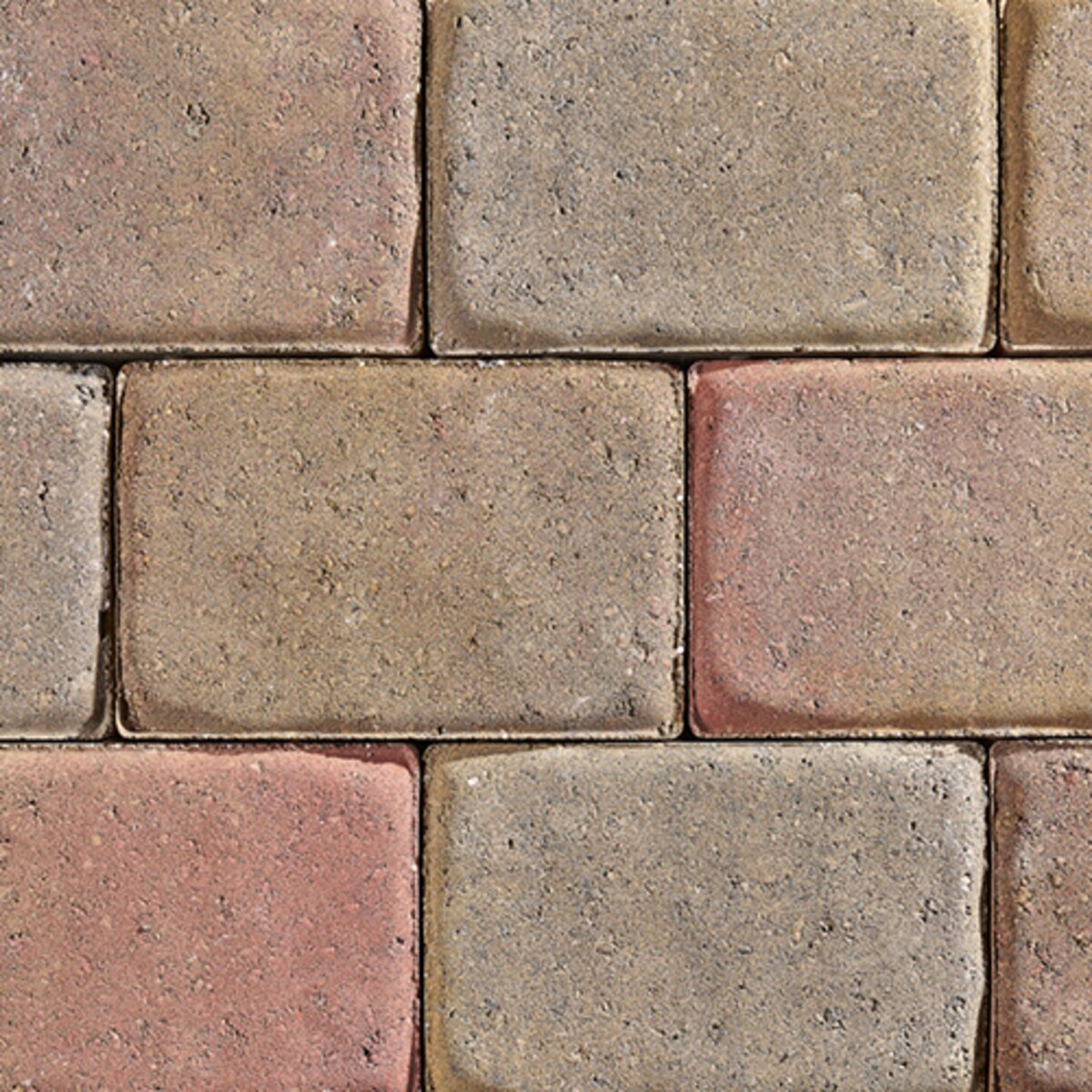 Keystone Plaza Stone Paver Square 6 in. x 6 in. Old Town Blend 60 mm ...
