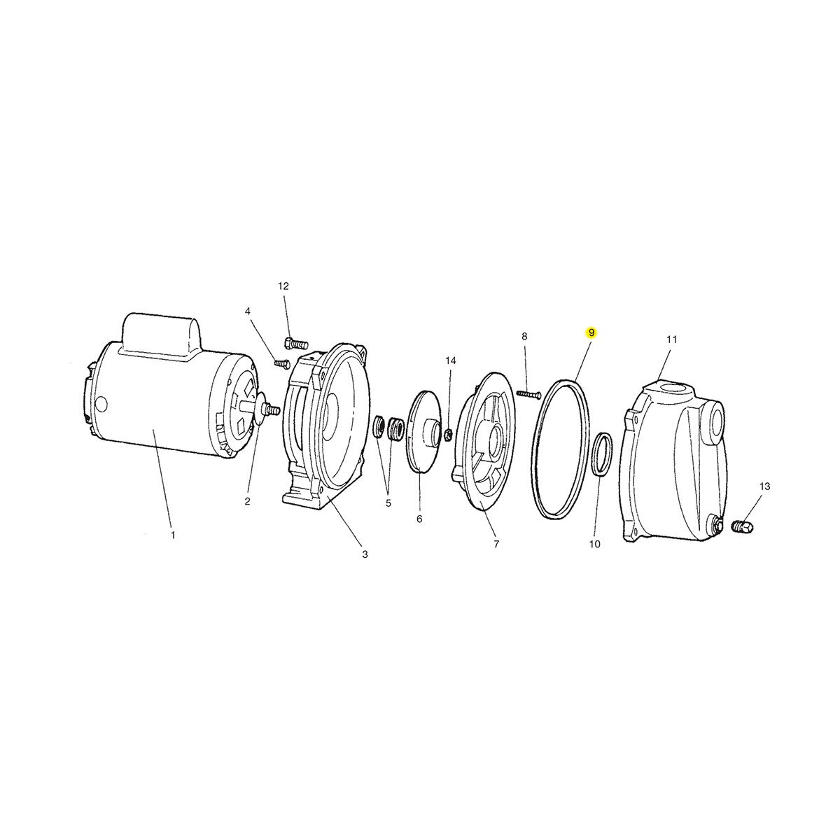 8.752"OD Rubber Gasket QP15 | SiteOne