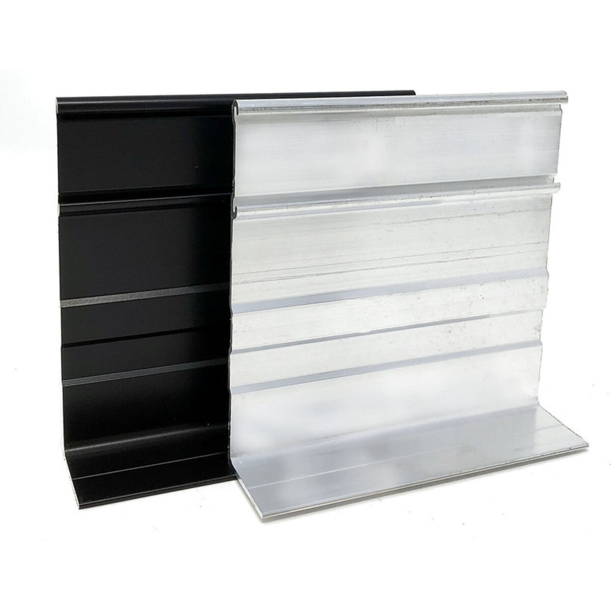 Permaloc PermaStrip L-Shaped Aluminum Landscape Edging Black Duraflex 3 ...