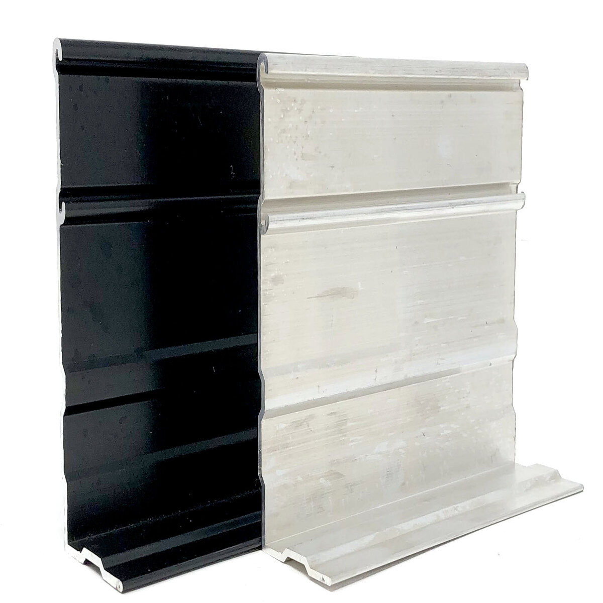 Permaloc PermaStrip L-Shaped Aluminum Landscape Edging Black Duraflex 3 ...