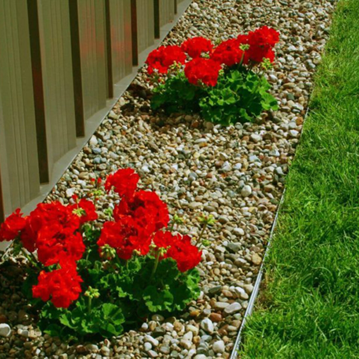 Permaloc PermaStrip L-Shaped Aluminum Landscape Edging Mill Finish 3/16 ...