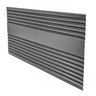 permaloc Proline Aluminum Edging Black Duraflex 1/8 in. X 4 in. X 16 ft ...
