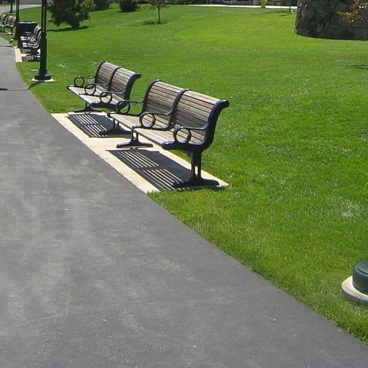 Permaloc AsphaltEdge Aluminum Edging Mill Finish 3 in. x 3 in. x 8 ft ...