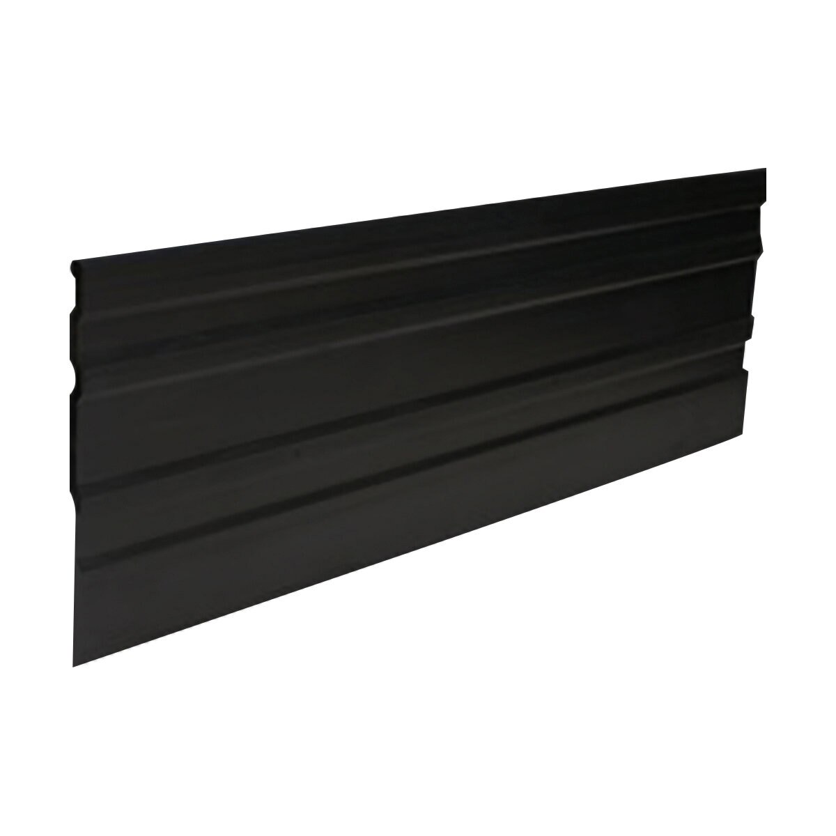 Permaloc CleanLine Aluminum Edging Black Duraflex 3/16 in. x 5-1/2 in ...