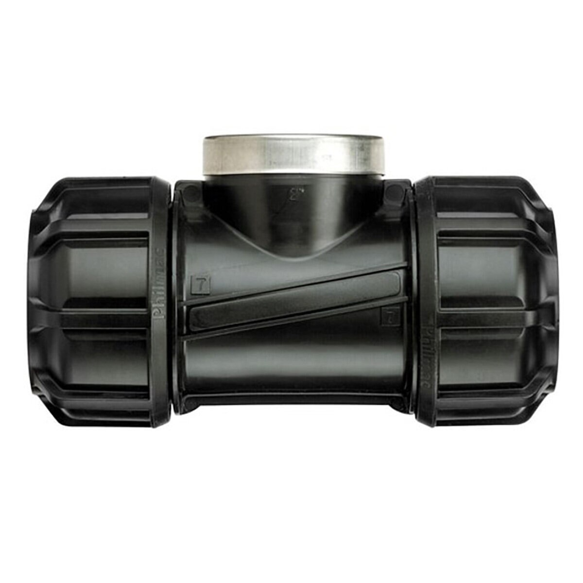 Philmac Compression Tee 3G HDPE 1-1/2 in. OD CxCxC IPS | SiteOne US