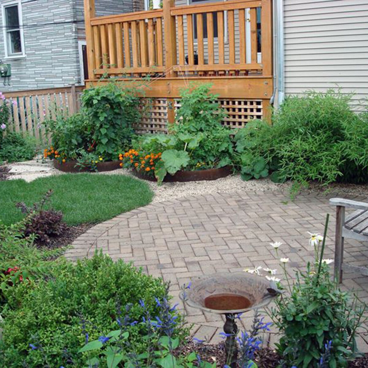 Pine Hall Old Series Paver Old Mill Gray/Brown Flash 4 in. x 8 in. x 2 ...
