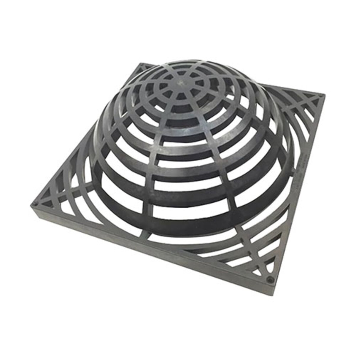 Polylok Atrium Grate 12 in. Black | SiteOne US