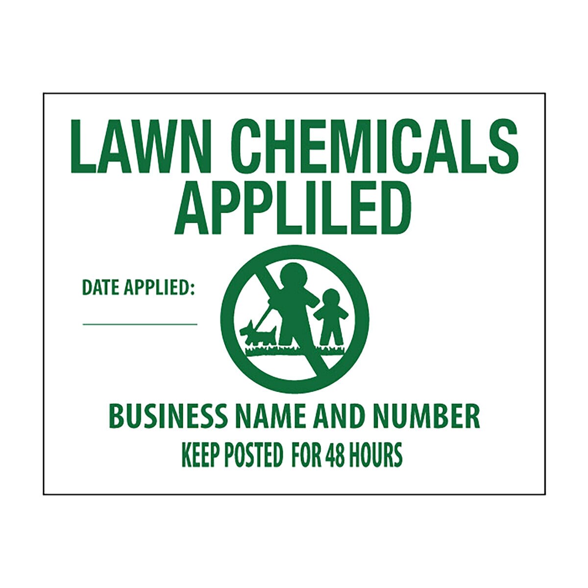 Posting Sign Ri w/o Stick Npers (500/box) | SiteOne