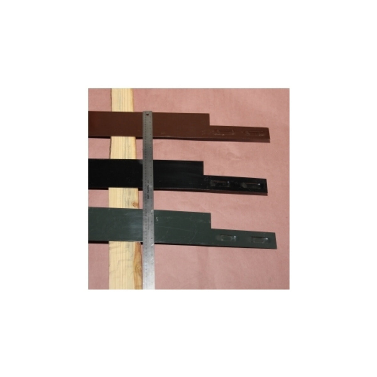 Pro-Steel Steel Landscape Edging Green 10 Gauge 1/8 in. x 4 in. x 10 ft ...