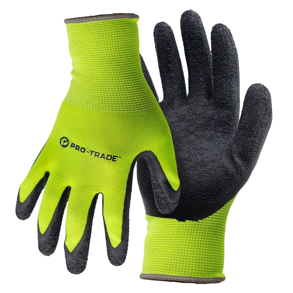 Pro-Trade High Viz Flex Grip Work Glove w/ Latex Palm Large | SiteOne US