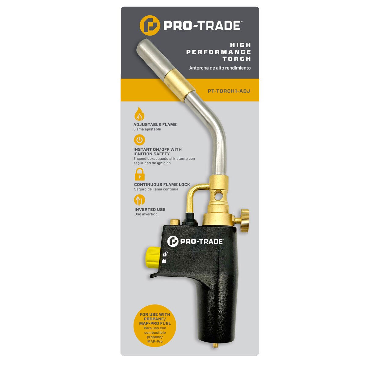 Pro-Trade Adjustable MAP-Pro/Propane Torch w/ Trigger Start | SiteOne US