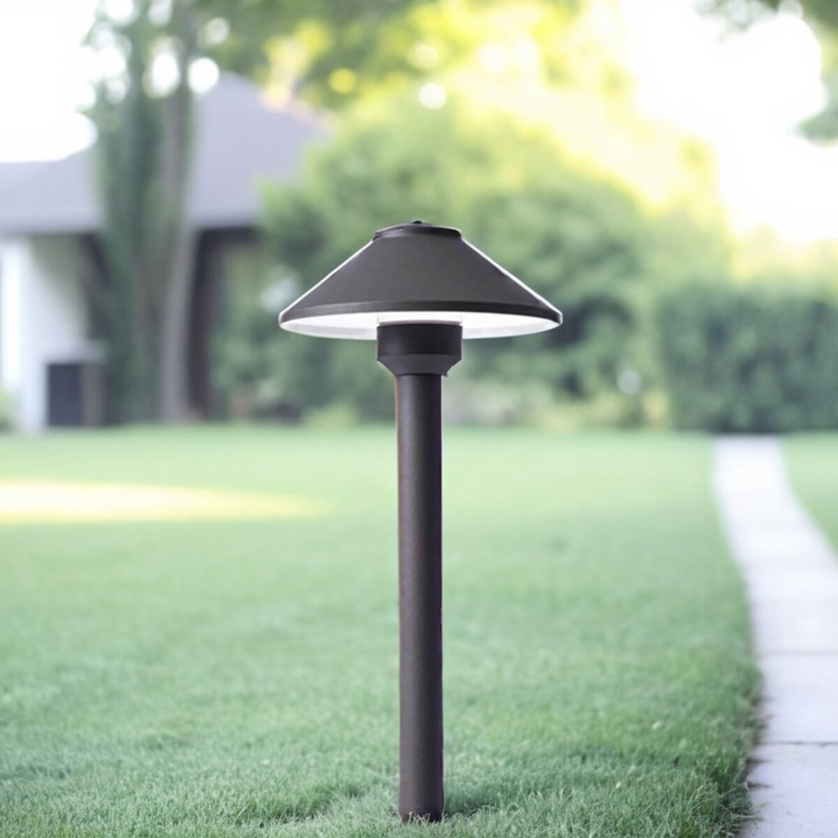 Pro-Trade PTH1 Path Light Aluminum Housing Black Finish w/ 180 Lumen 2 ...