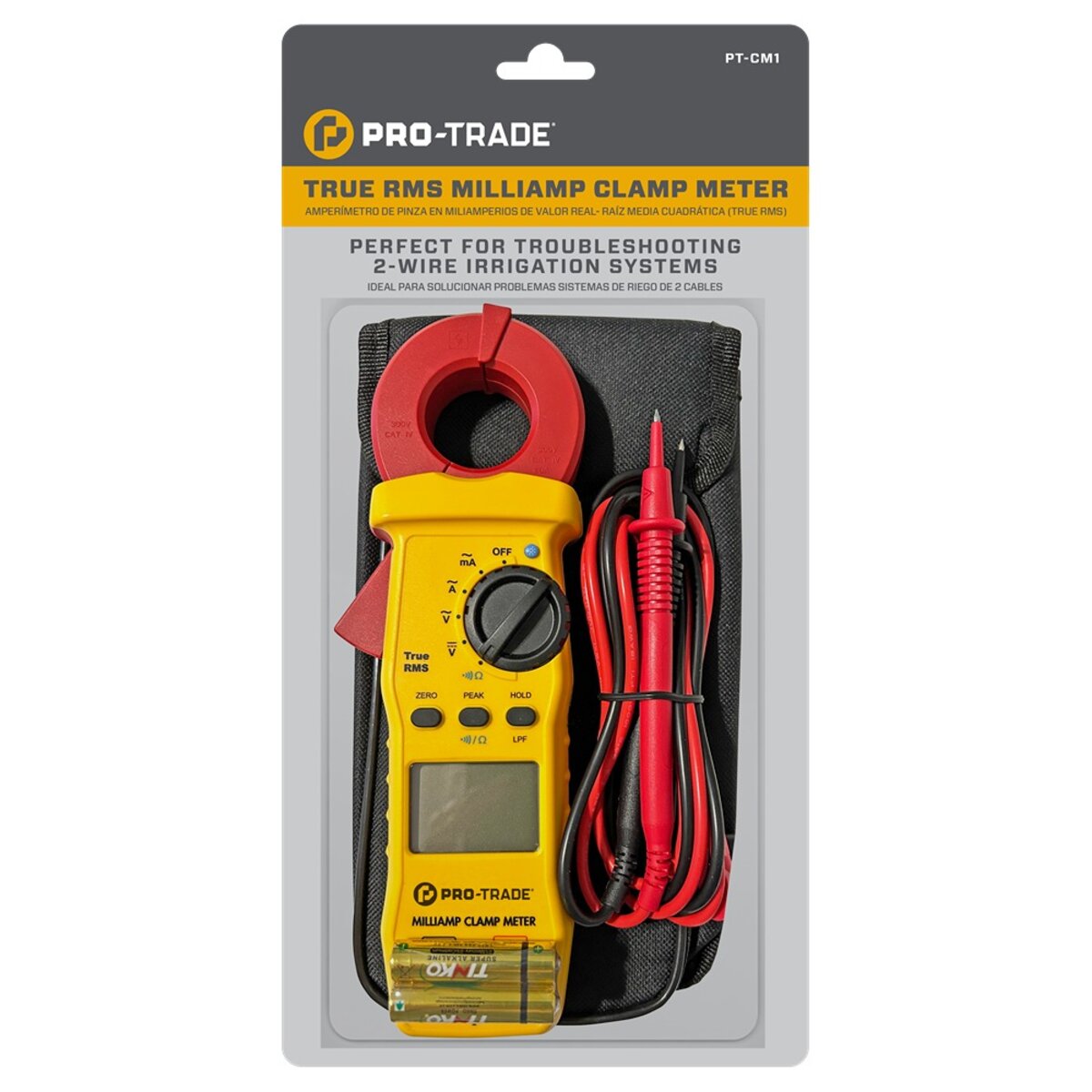Pro-Trade True RMS Clamp Meter 95 mA | SiteOne US