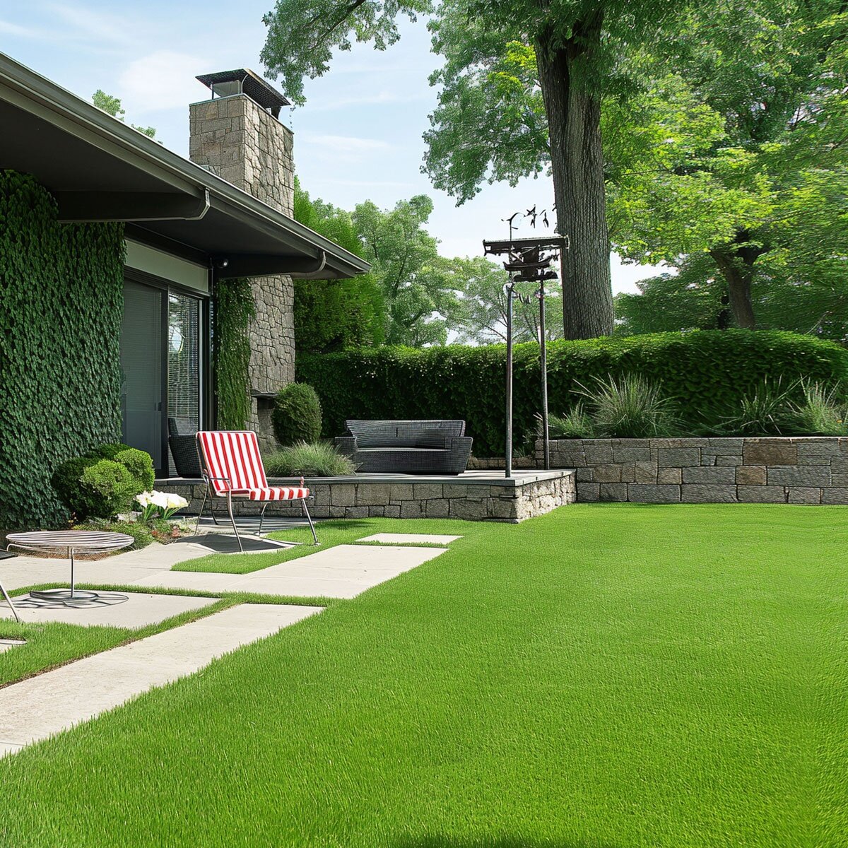 Pro-Trade Creek Cove Professional Synthetic Turf 74 oz. Face Weight 1. ...