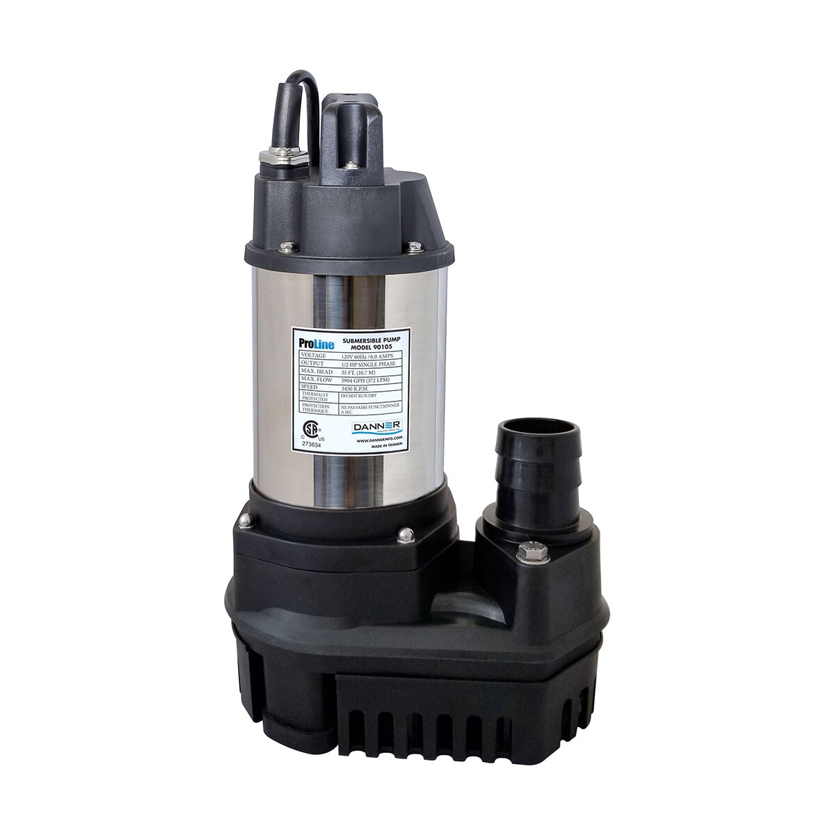ProLine High Flow Submersible Pump 1/2 HP | SiteOne