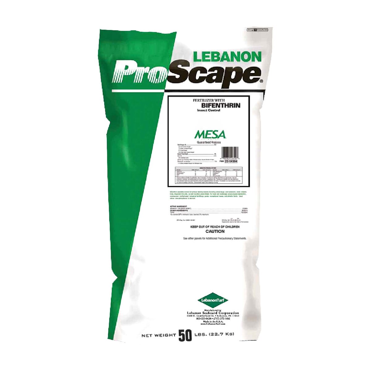 Lebanon Pro Insecticide Plus Fertilizer 22-0-5 50%PCU 0.069% Bifenthrin ...